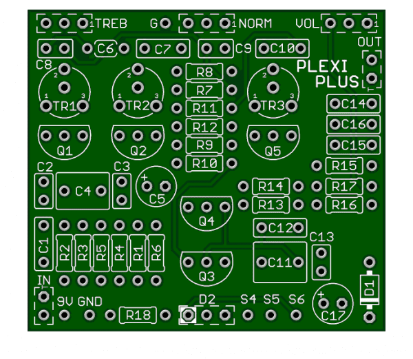 Emexar New v4 - Best PCB Based on MXR Distortion+ and DOD 250 - GuitarPCB