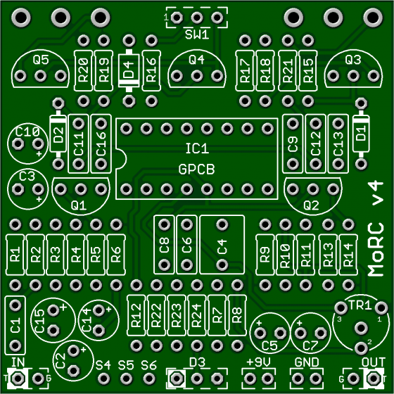 MKC v4 – Modified Klon Circuit – with Fat Boost and Ultra Drive Mods ...