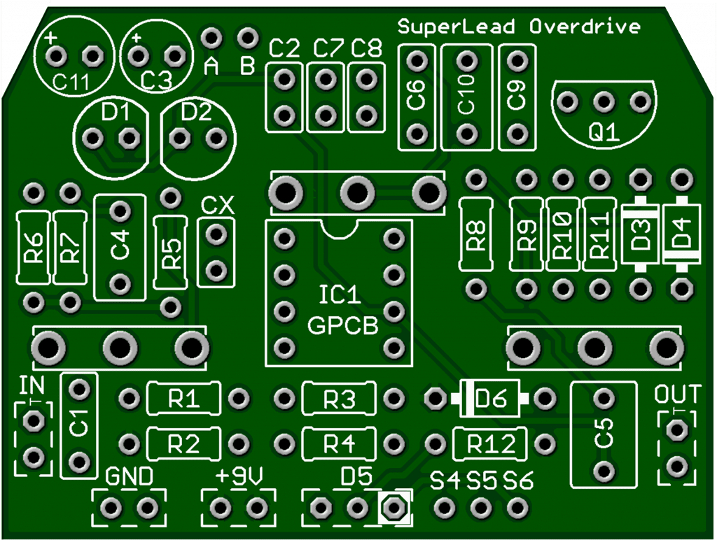 Super Sonic 02 – Best PCB of Cornish SS-2 – GuitarPCB