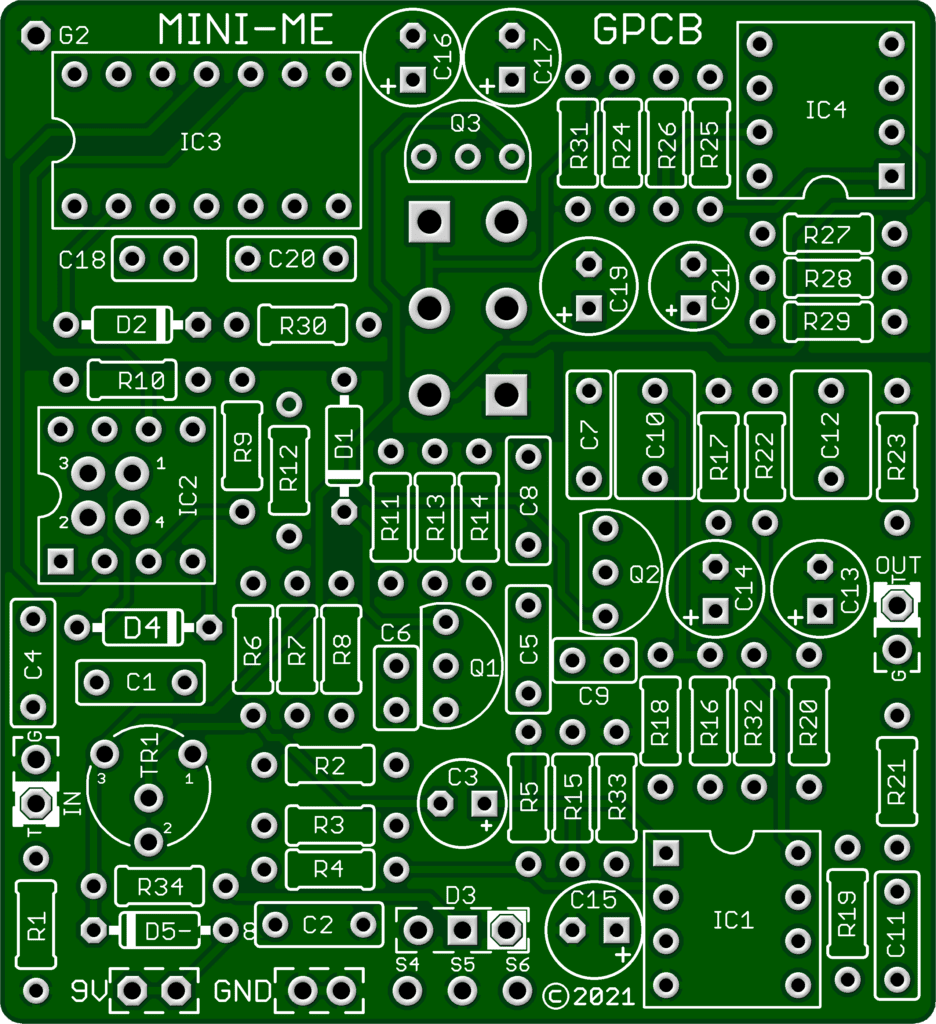 MINI-ME 2021 – Best analog chorus PCB – GuitarPCB